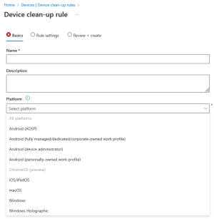 New in Intune: Platform-Level Targeting for Device Cleanup Rules - Sandbox IT Solutions